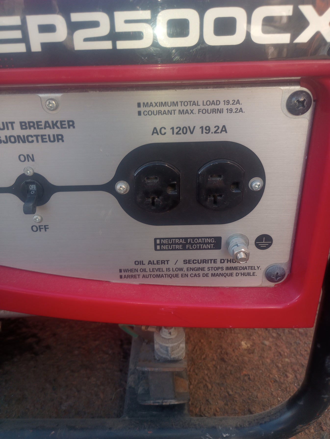 Honda EP2500CX Generator – Buyers Canada